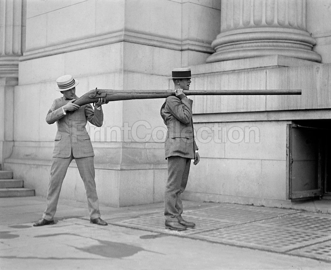 Print Collection - Bring Out the Big Guns, or Small Men, 1923