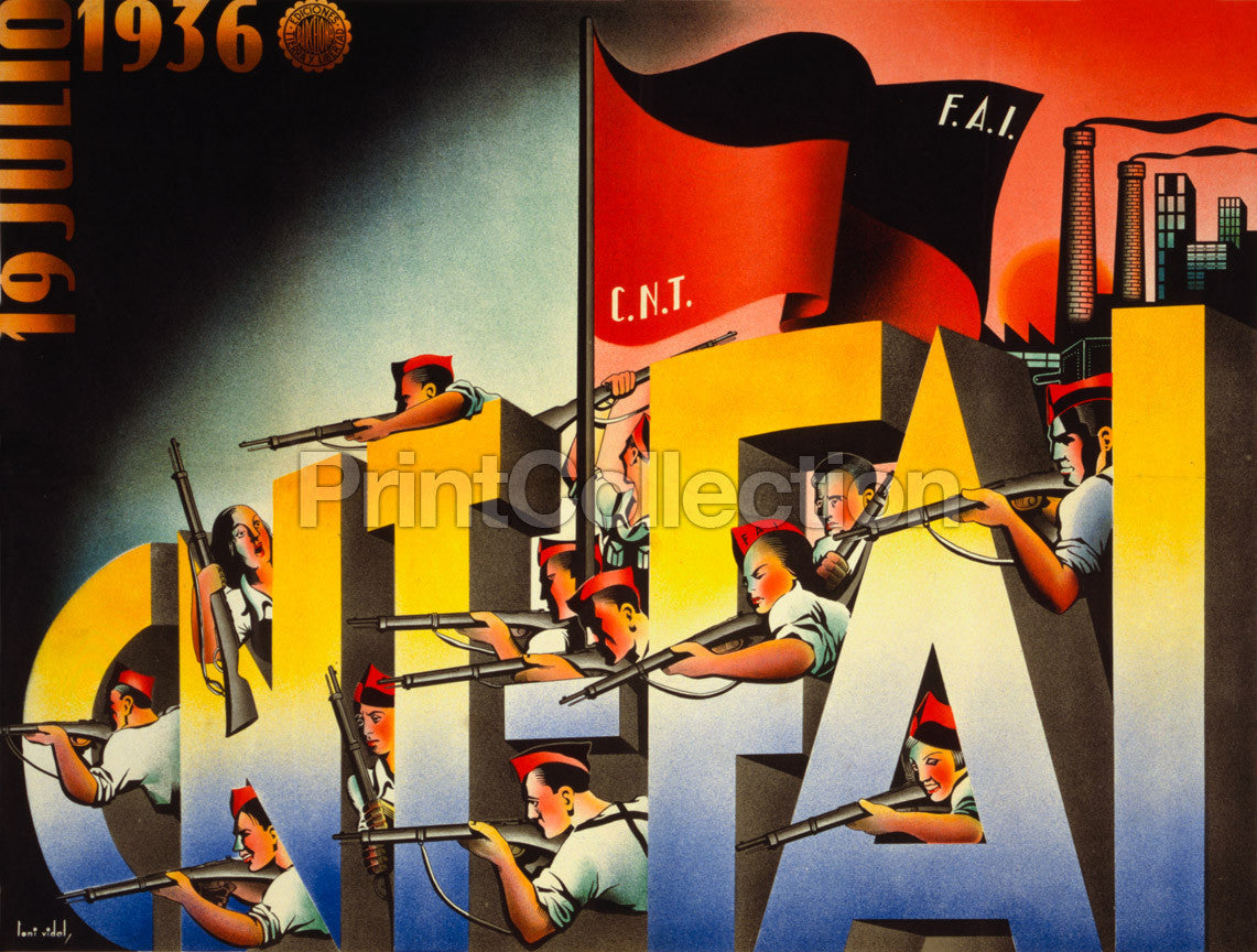 Print Collection - C.N.T.-F.A.I. 19 julio 1936