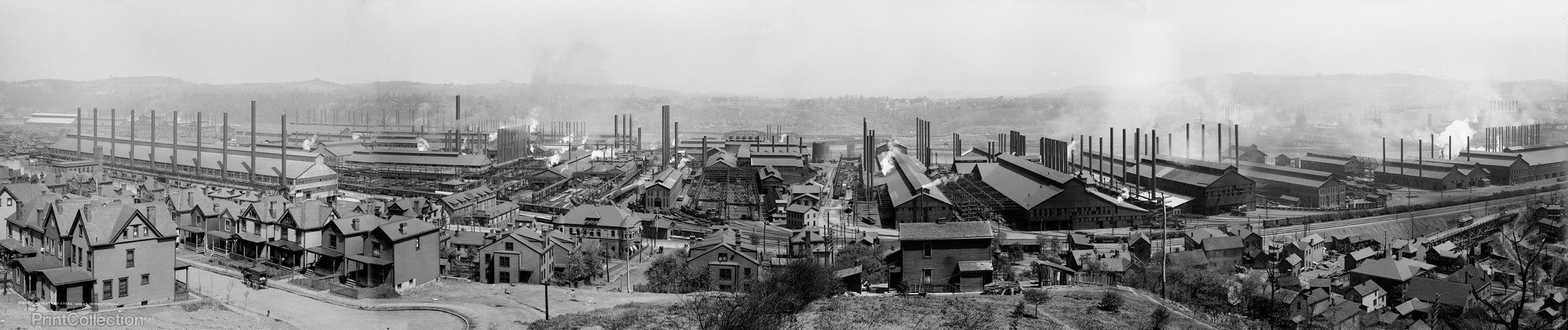 Print Collection - Homestead Steel Works, Homestead, PA