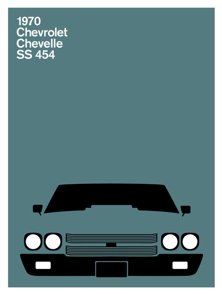Print Collection - Chevrolet Chevelle SS 454, 1970