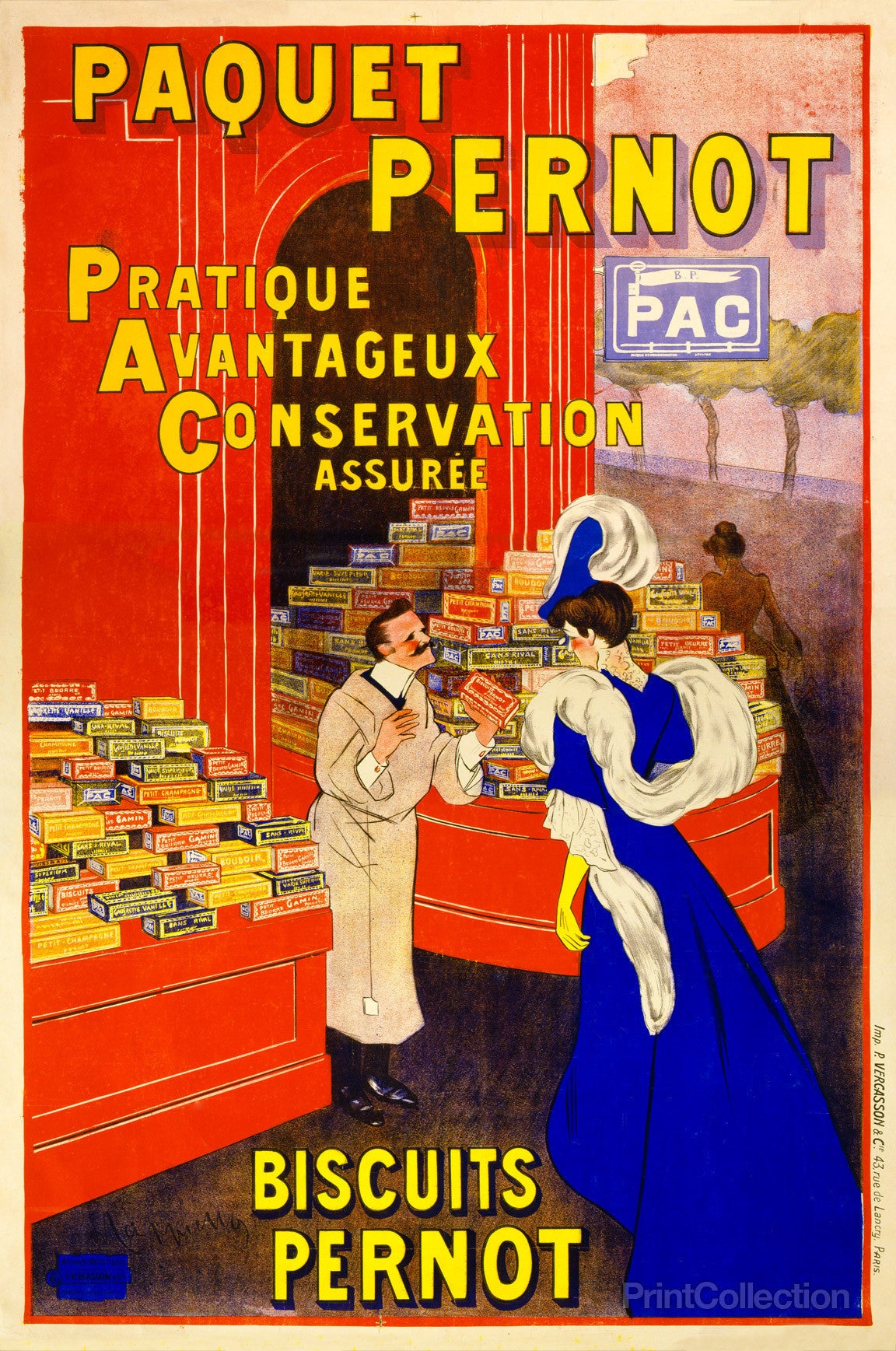 Print Collection - Paquet Pernot, Biscuits Pernot: Pratique, Avantageux ...