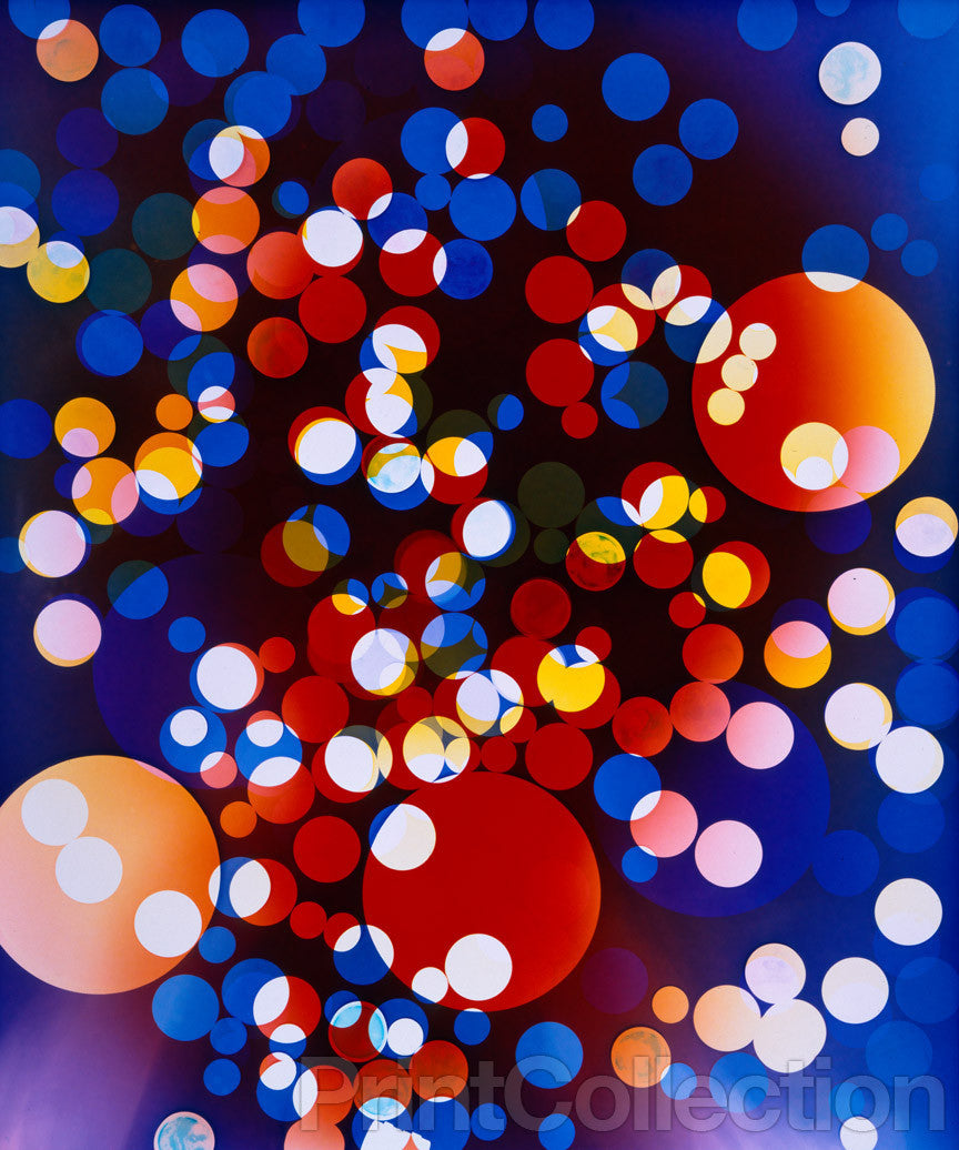 Print Collection - Photogram "Cascading Circles"